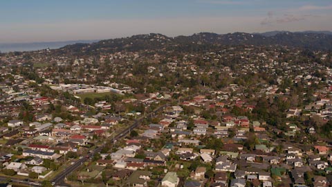 View west over New Lynn Auckland